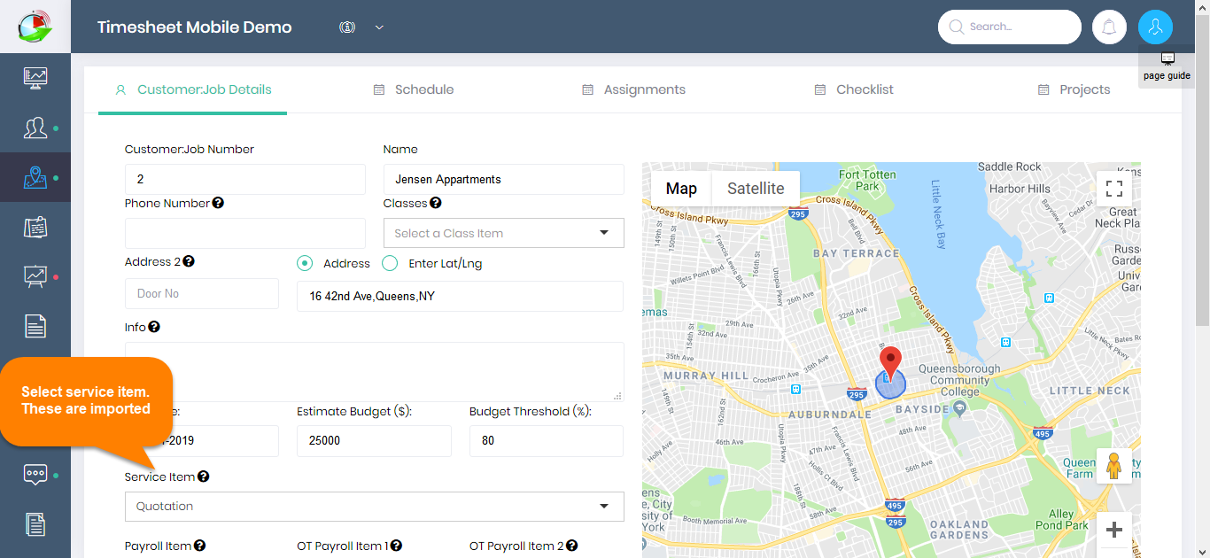 Importing billable time to QuickBooks Online – Timesheet Mobile